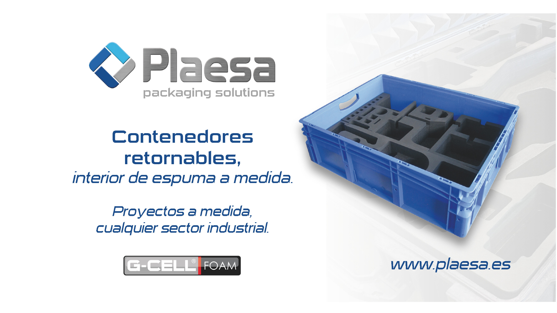 Contenedores retornables, interior de espuma a medida - Advanced ...