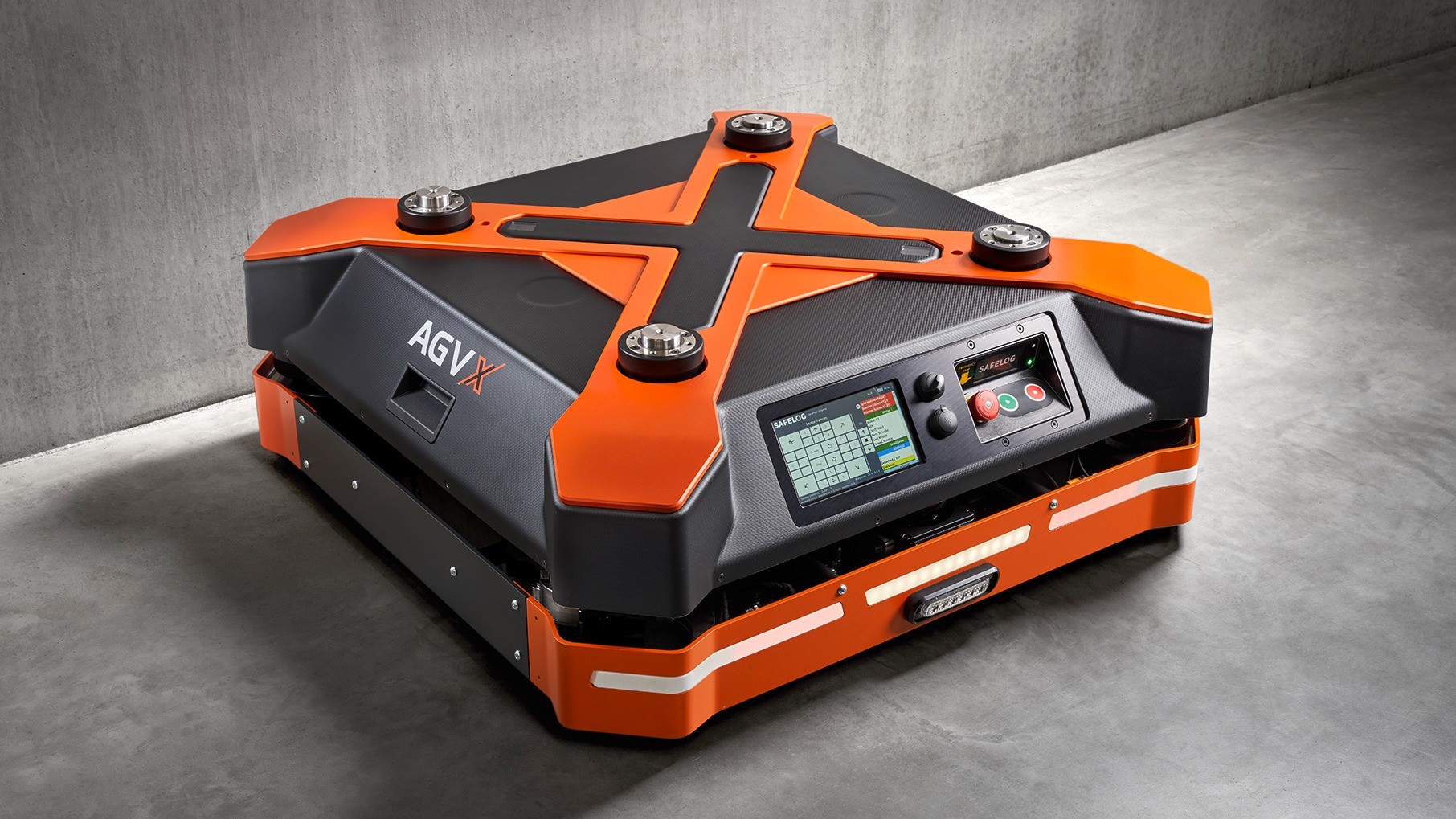 AGV SAFELOG X1 – Logistics & Automation Madrid