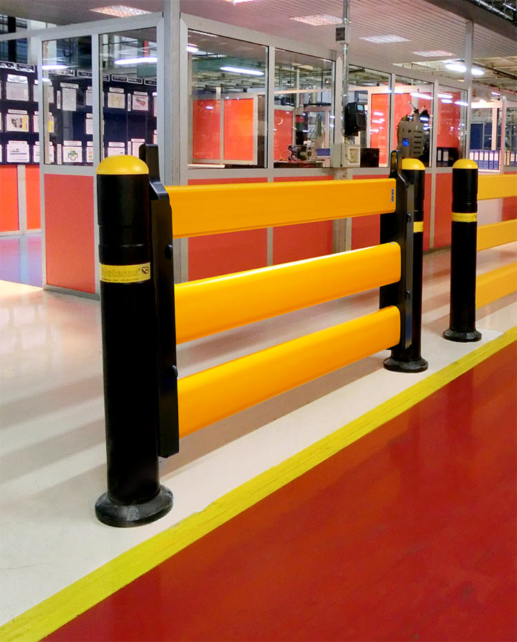 BAUM – DYNAMIC SHOCKPROOF BARRIER – Logistics & Automation Madrid