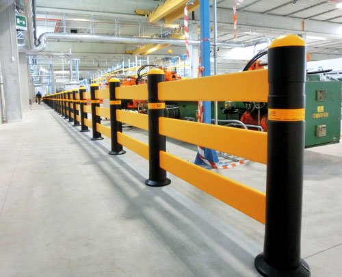 BABICO & BATRICO – DYNAMIC HANDRAIL BARRIER – Logistics & Automation Madrid