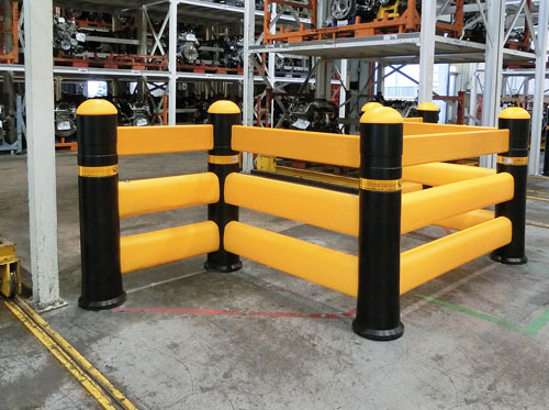 BAU-SO – OVERHEAD SHOCKPROOF BARRIER – Logistics & Automation Madrid