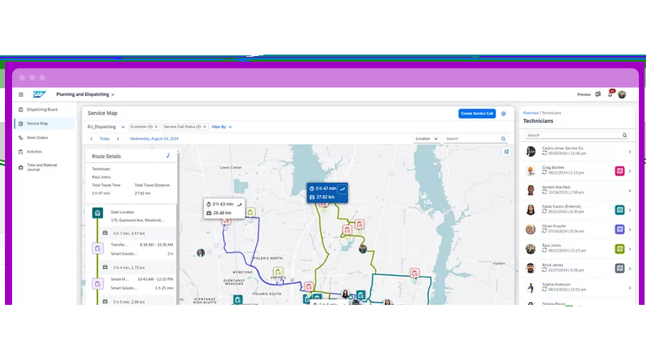 SAP Field Service Management – Logistics & Automation Madrid
