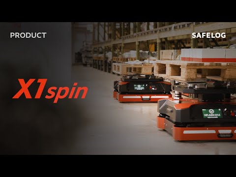 AGV SAFELOG X1 – Logistics & Automation Madrid