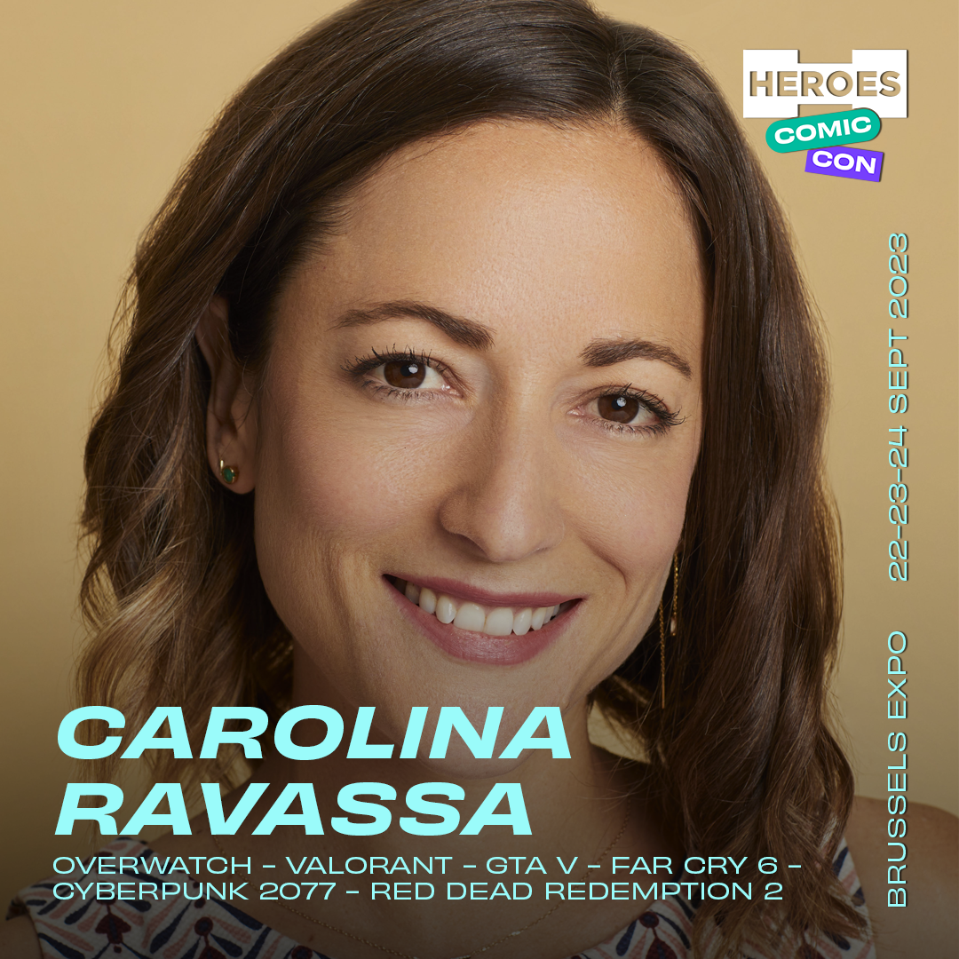 Carolina Ravassa announce – Heroes Comic Con Belgium