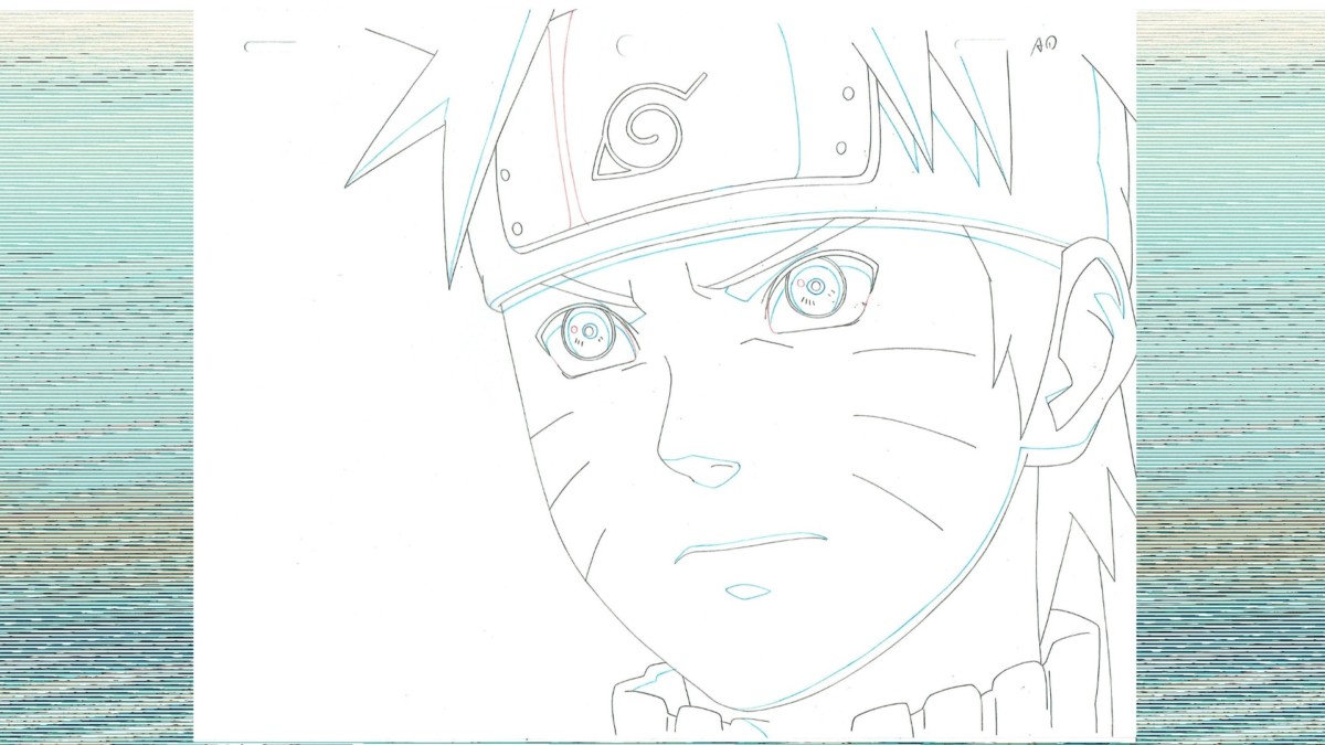 770_Naruto_Anime_cel_Douga_Doga_Genga_Original_production_art_drawing ...