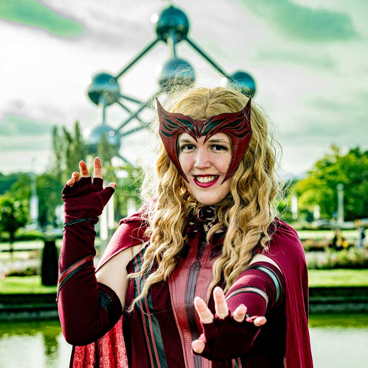 atomium-Scarlet-Witch-HCC-2023 – Heroes Comic Con Belgium