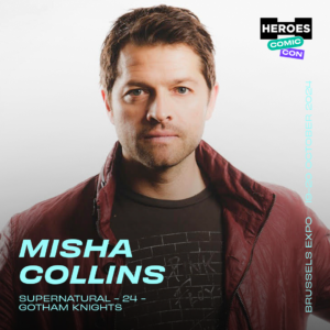 Misha Collins (Supernatural) is coming to Heroes Comic Con! – Heroes ...