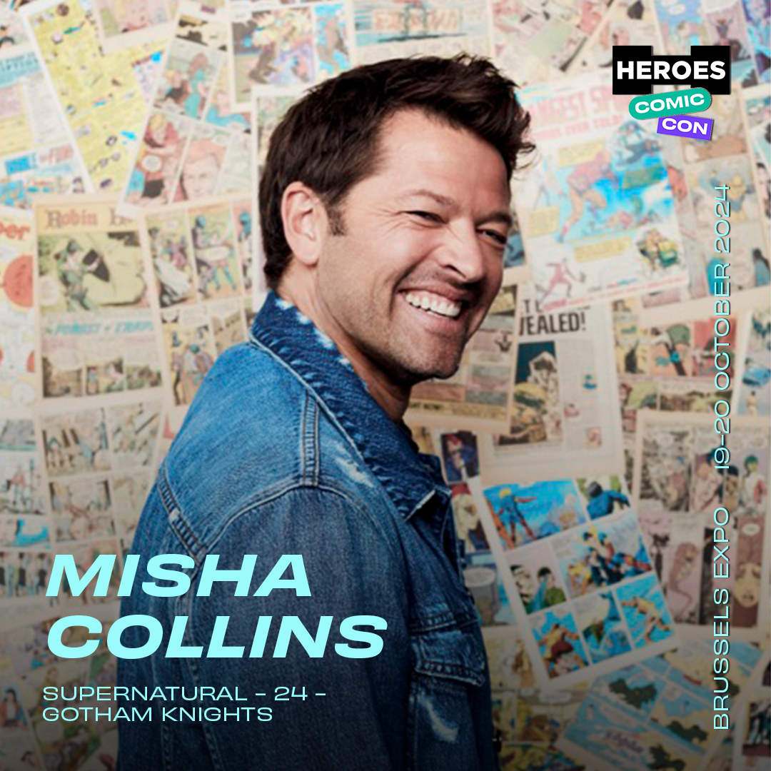 Misha Collins HCC IG 02 – Heroes Comic Con Belgium