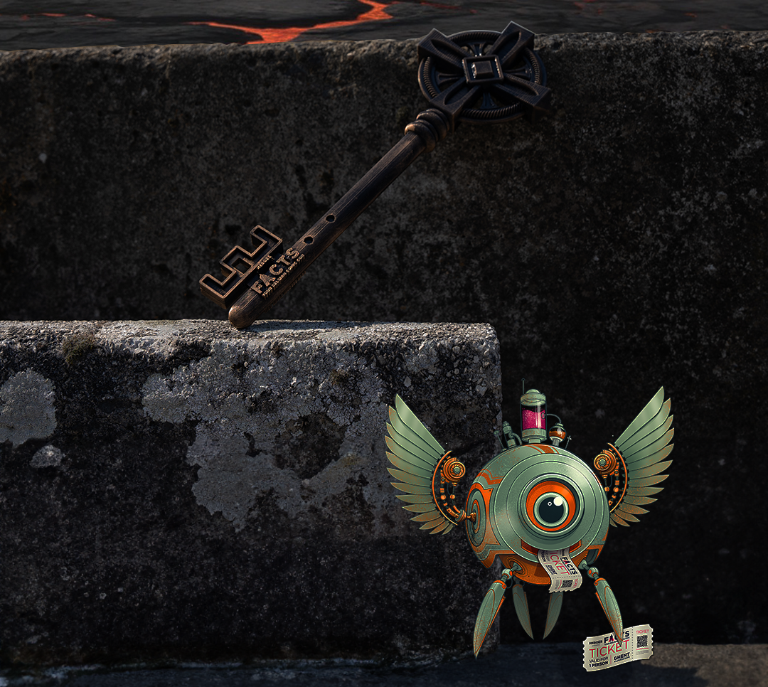 Congratulations, you are one of the winners of the FACTS key hunt ...