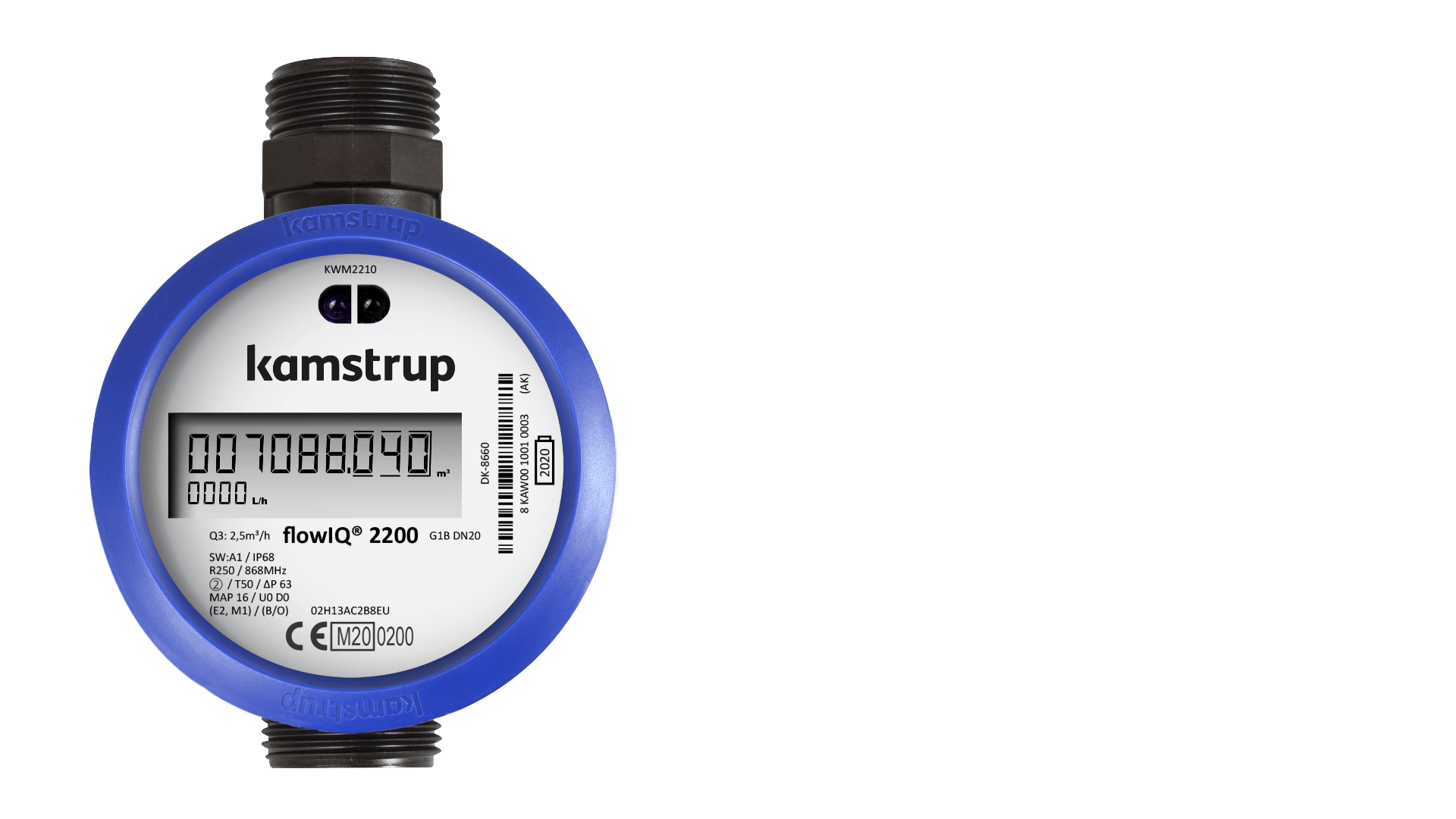 flowIQ® 2200 – Ultraschallwasserzähler mit Leckagedetektion – AQUA Suisse