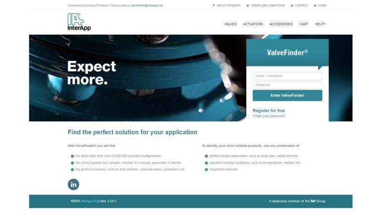 InterApp AG – PUMPS & VALVES Zürich