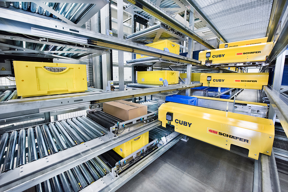 Verschieberegale – Logistics & Automation