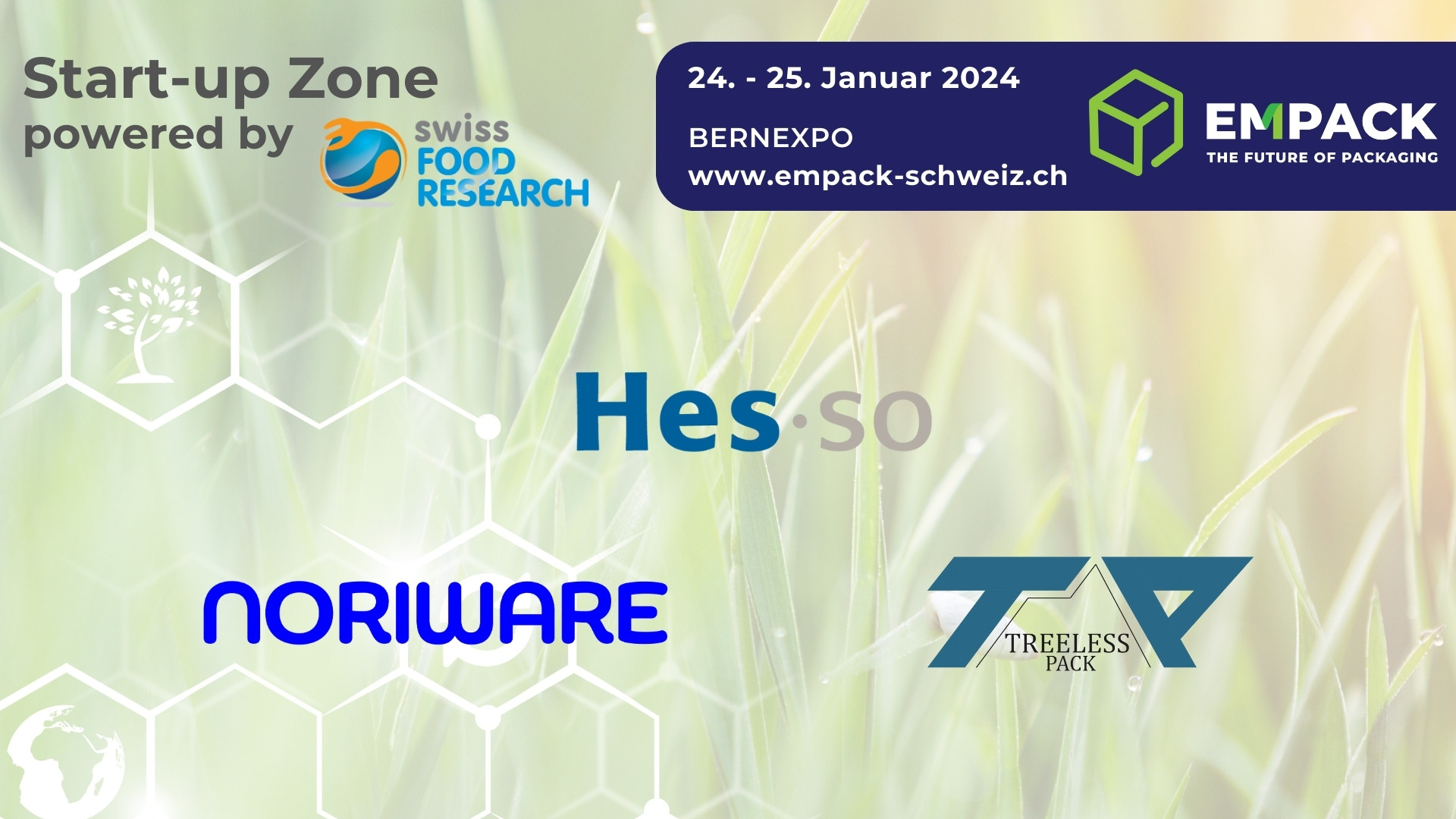 Start-up Zone auf der EMPACK