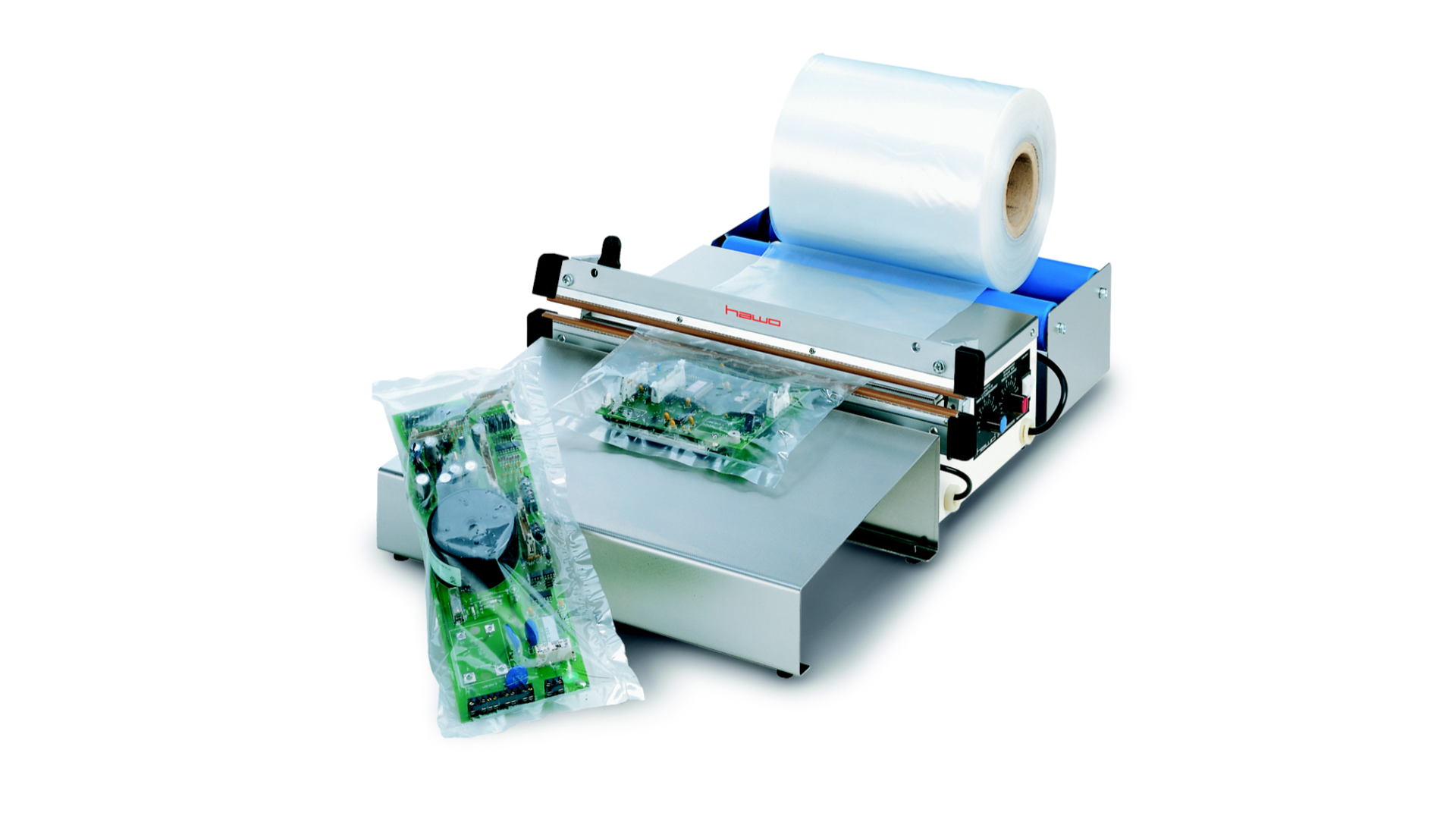 Machine avec soudure à impulsion HPL 450 AS – Empack Schweiz