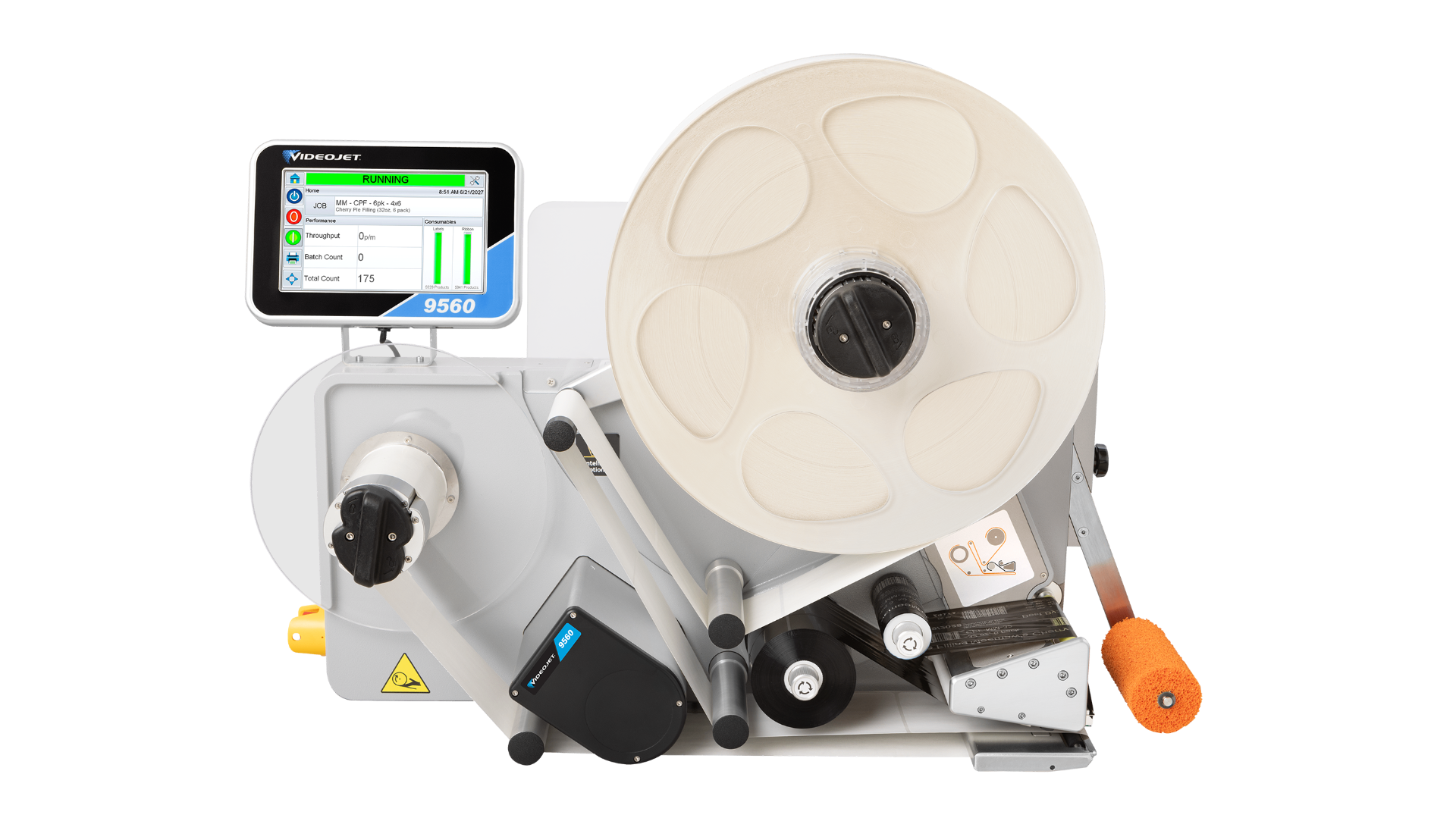 Videojet 9560 label dispensing system with Intelligent Motion™ – Empack ...