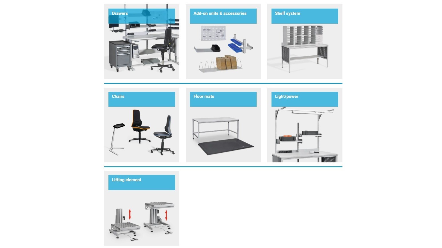 ERGO-line Add-on units and accessories – Empack Schweiz